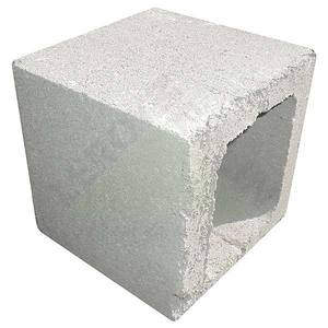 Meio bloco de Concreto Estrutural 19x19x19cm Haza | Leroy Merlin
