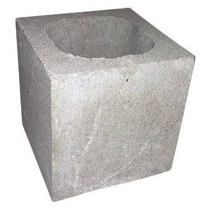 Meio Bloco de Concreto Estrutural 19X19X19cm Spar | Leroy Merlin