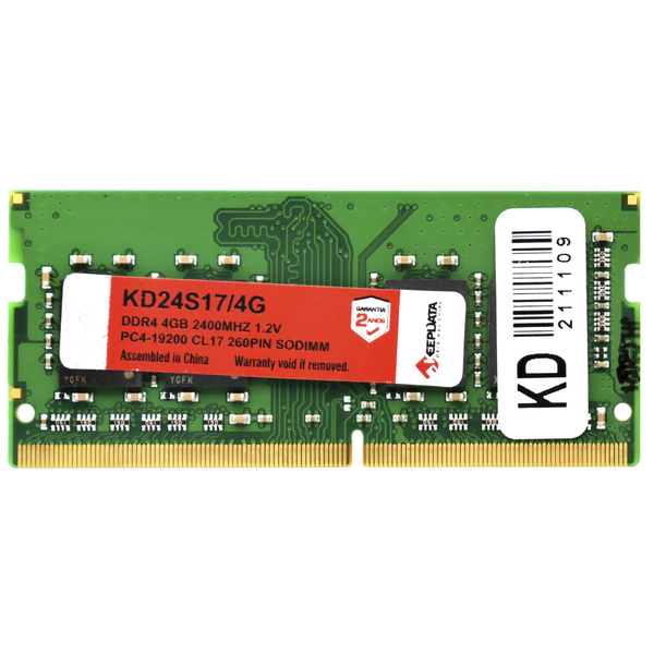 Memoria Ram Para Notebook Keepdata Ddr4 4gb 2400mhz Kd24s17/4g | Leroy ...