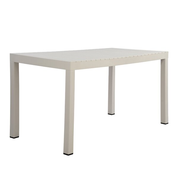 Mesa 140x72cm Em Polipropileno Creta Nude | Leroy Merlin