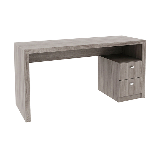 Mesa Com 2 Gavetas Para Escritório Home Office Me4130 Mdp Carvalho G69 ...