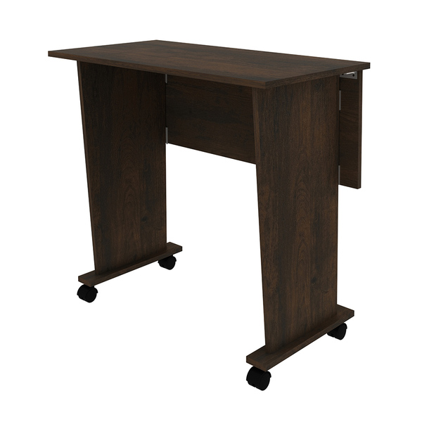 Mesa Com Rodizio Para Escritório Home Office Me4117 Mdp Rustico G69 ...