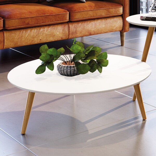 Mesa De Centro Branco/claro 24601 - Artesano | Leroy Merlin