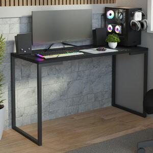 Mesa De Escritório Industrial Preta 120cm Nero Marquina Madesa | Leroy ...