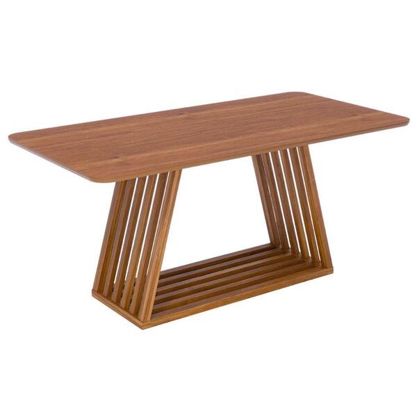 Mesa De Jantar 6 Lugares Tampo Mdf 180x90 Cm 22177 Natuem | Leroy Merlin