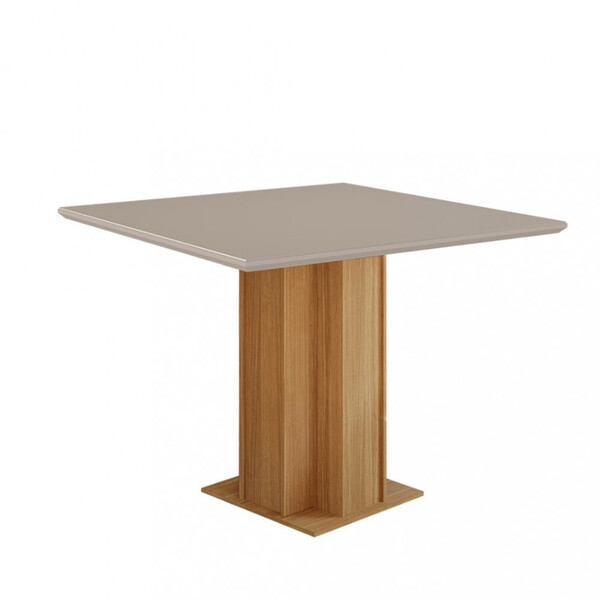 Mesa De Jantar Com Tampo Mdf Vidro Sophia Cimol | Leroy Merlin