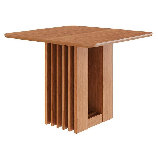 Mesa De Jantar Quadrada Ariela 95x95 Com Tampo Em Mdf - Cimol Móveis ...