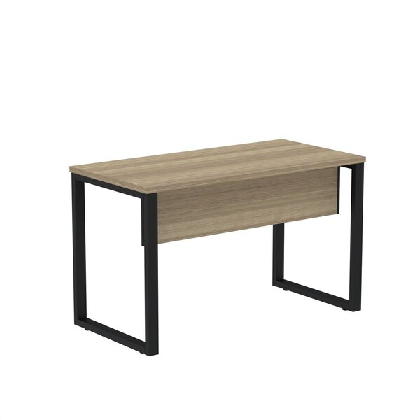 Mesa Escritório Secretária 120cm M1200p25tub Pandin Noce Naturalle ...