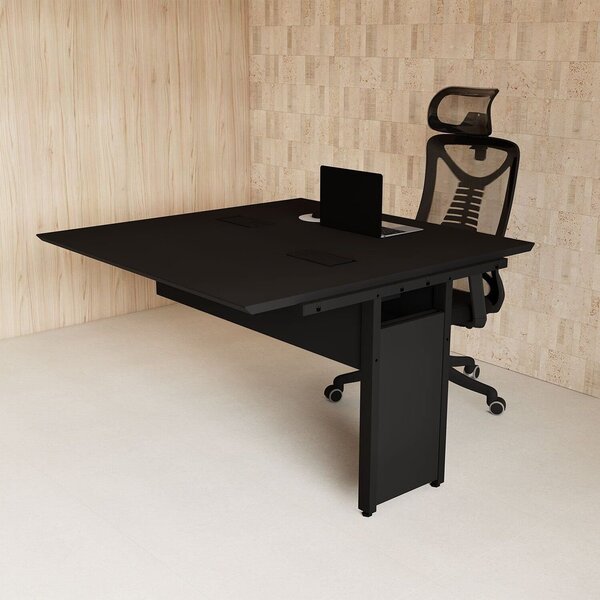 Mesa Escrivaninha Auxiliar Plataforma Dupla De Acoplar Para Escritório ...