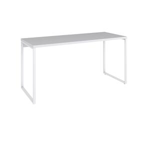Mesa Kuadra Office 150x60x75cm Estrutura Branca | Leroy Merlin