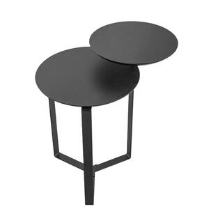 Mesa Lateral 02 Tampos Chanfrada Pe Metal Pr Artesano | Leroy Merlin