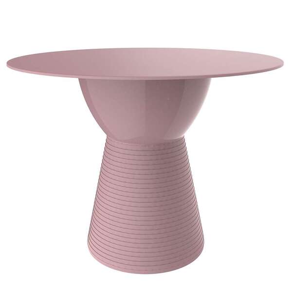 Mesa Lateral Redonda Sili Calla Rose | Leroy Merlin