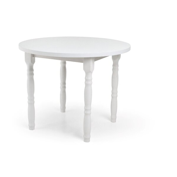Mesa Redonda 99 Cm Tampo Mdf Dalas Branco | Leroy Merlin