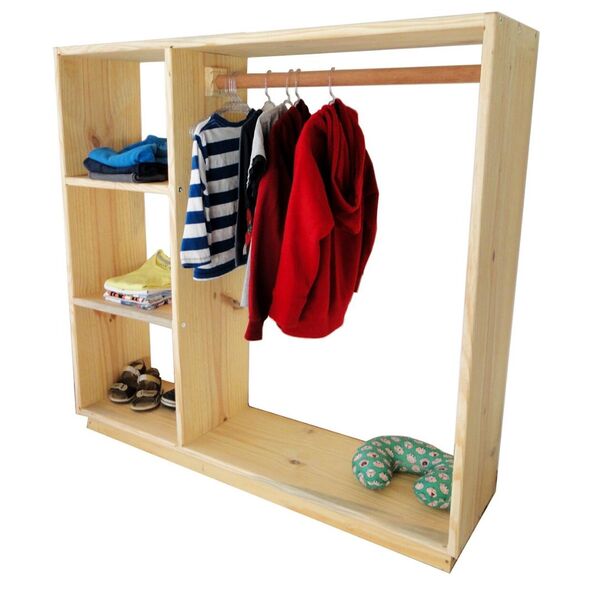 Mini Guarda Roupa Montessori | Leroy Merlin