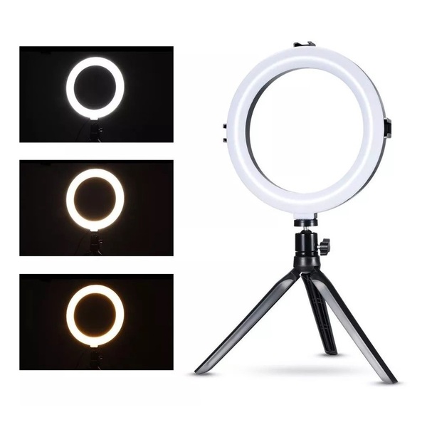 Mini Led Ring Light 20cm 5v Com Suporte 29346 | Leroy Merlin