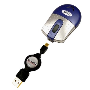 Mini-mouse Óptico Com Cabo Retrátil | Leroy Merlin