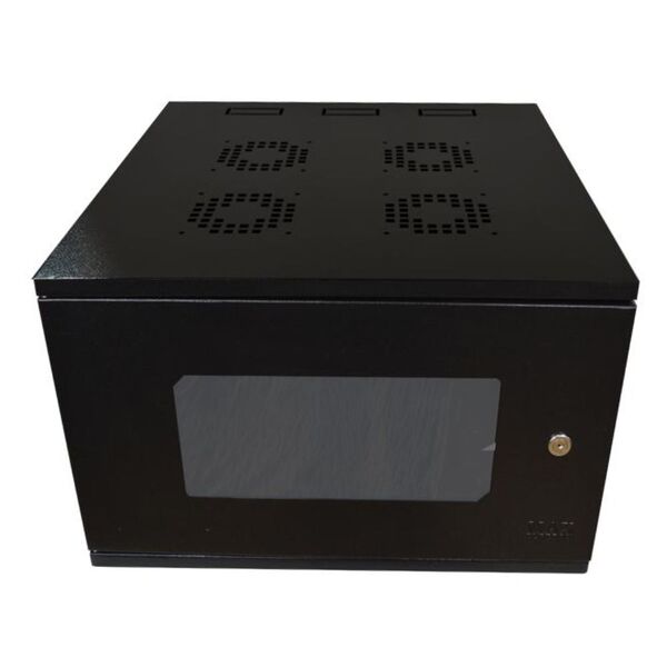 Mini Rack 19 Polegadas 09u X 550 Mm Preto | Leroy Merlin