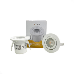 Mini Spot 1w Embutir Redondo 3000k Bivolt (2 Peças) Branco | Leroy Merlin