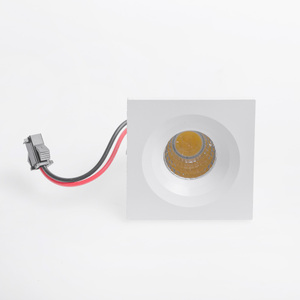 Mini Spot Embutir Led Elysa Quadrado Branco 3w 3000k Bivolt | Leroy Merlin