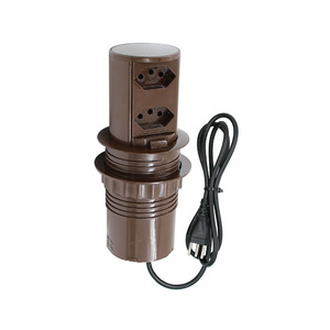 Mini Totem Pop Manual 2 Tomadas 20a - Escolha A Cor No Menu - Marrom ...