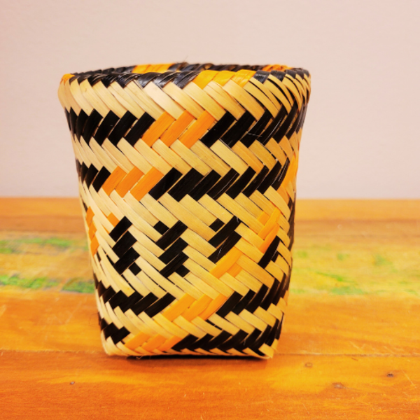 Mini Urutú (cesto) de Arumã Etnia Baniwa 10 X 10 Cm - Mod. 14 | Leroy ...