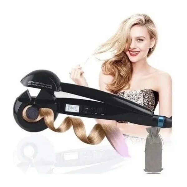 Modelador De Cabelos E Cachos Profissional Com Digital Completo E ...