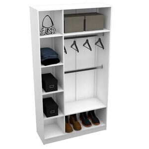 Modulo Closet Cabideiro + Nicho M54.2021.b 100% Mdf | Leroy Merlin
