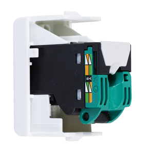Modulo Tomada RJ45 8 Fios Cat.5E Branco Orion Schneider | Leroy Merlin