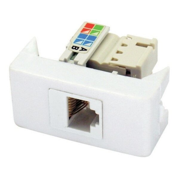 Módulo Tomada De Rede Rj45 - Radial Pérola Branca | Leroy Merlin