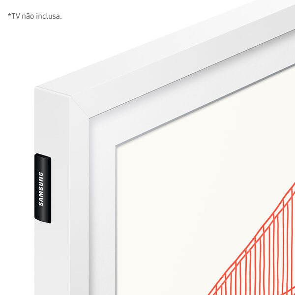 Moldura Para Smart Tv 32" The Frame Branco | Leroy Merlin