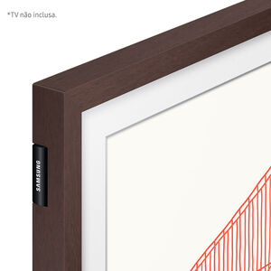 Moldura Para Tv The Frame De 32" Marrom | Leroy Merlin