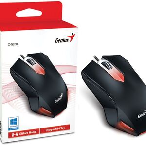 Mouse Gamer Genius 31040034100 X-g200 Usb Preto | Leroy Merlin