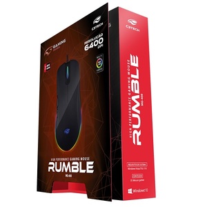 Mouse Gamer Usb Rumble Mg-400bk C3 Tech | Leroy Merlin