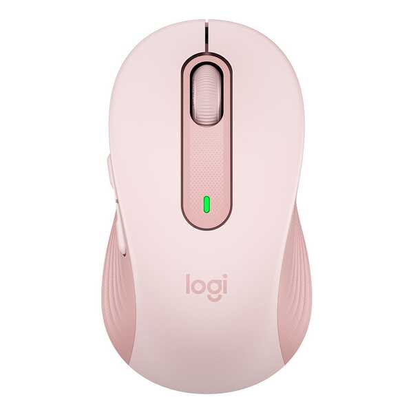 Mouse Sem Fio Logitech Signature M650 Bluetooth Rosa 1000dpi | Leroy Merlin