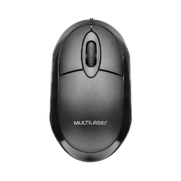 Mouse Multilaser Classic Box Óptico Full Black | Leroy Merlin