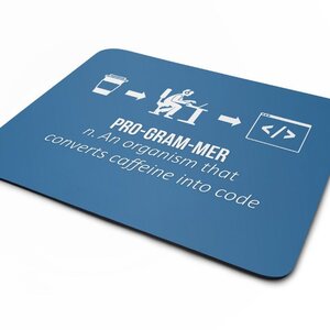 Mouse Pad Converter Café Em Código | Leroy Merlin