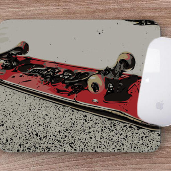 Mouse Pad Emborrachado Personalizado Skate Vermelho | Leroy Merlin