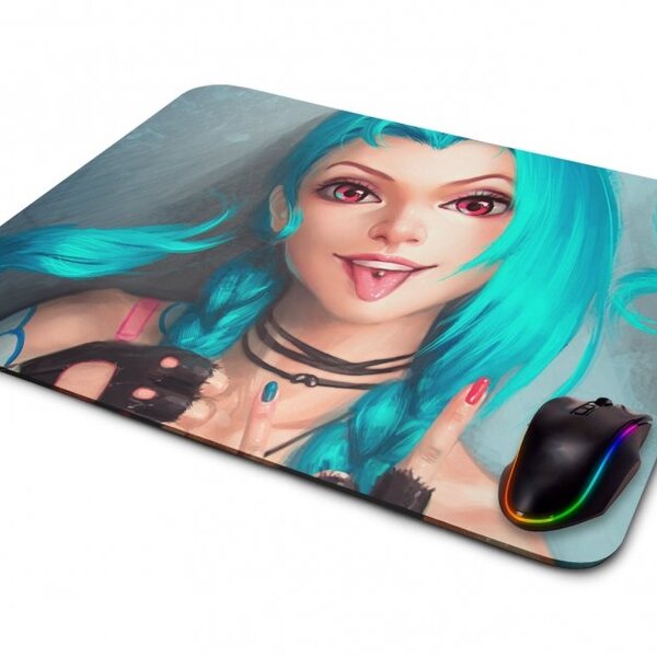 Mouse Pad Gamer League Of Legends Jinx | Leroy Merlin