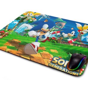 Mouse Pad Gamer Sonic Generator | Leroy Merlin