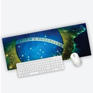 Mouse Pad Grande Gamer Bandeira Brasil | Leroy Merlin
