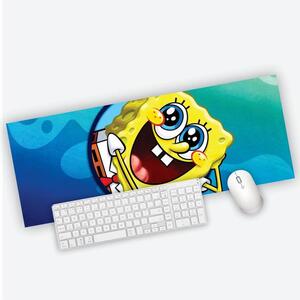 Mouse Pad Grande Gamer Bob Esponja Happy | Leroy Merlin