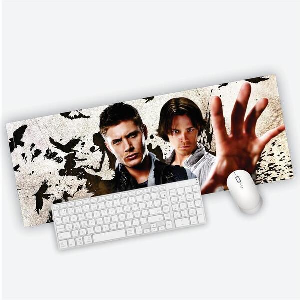 Mouse Pad Grande Gamer Supernatural Irmãos | Black Friday Leroy Merlin