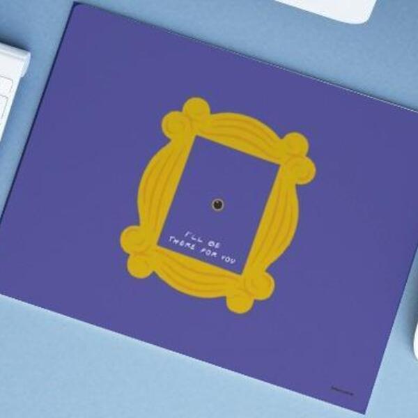 Mouse Pad Grande Geek Nerd Quadro Friends | Leroy Merlin