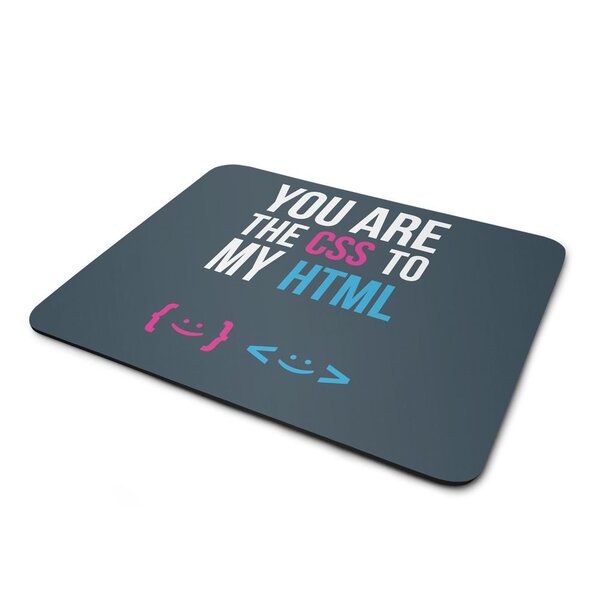 Mouse Pad Programmer You Are The Css To My Html | Leroy Merlin