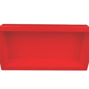 Nicho Banheiro Nice 37x67cm Venturi - Vermelho | Leroy Merlin