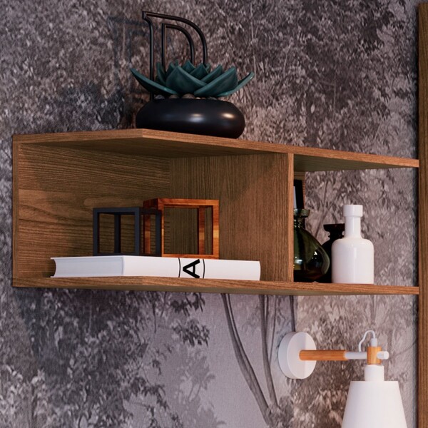 Nicho Decorativo Requinte 100% Mdf Macadâmia - Móveis Castro | Leroy Merlin
