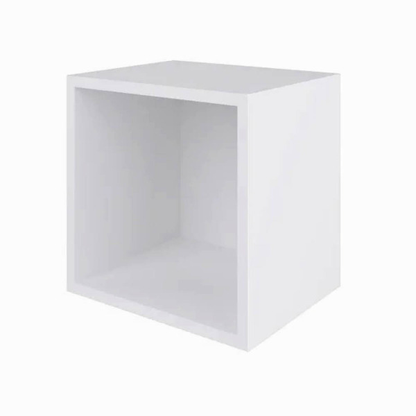 Nicho Mdf Branco Tx Quadrado Com Fundo 30a X 30l X 24p Cm Nchbr006 ...