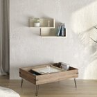 Nicho Para Livros Loft Bege Off Brilho Off Brilho | Leroy Merlin