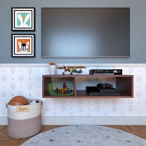 Nicho Para Quarto Infantil Bramov Móveis Vermelho | Leroy Merlin