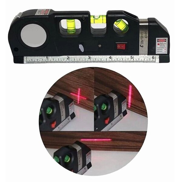 Nivel Laser Profissional Trena Level 3 Estagios Nivelador | Leroy Merlin